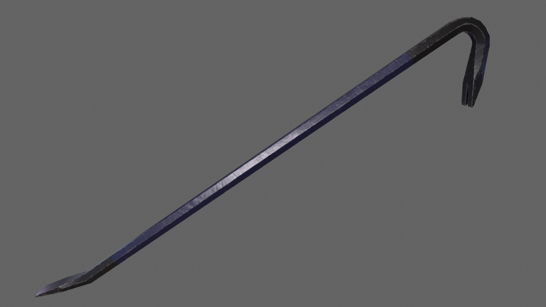 ArtStation - PBR Crowbar V3BlueBlack | Game Assets