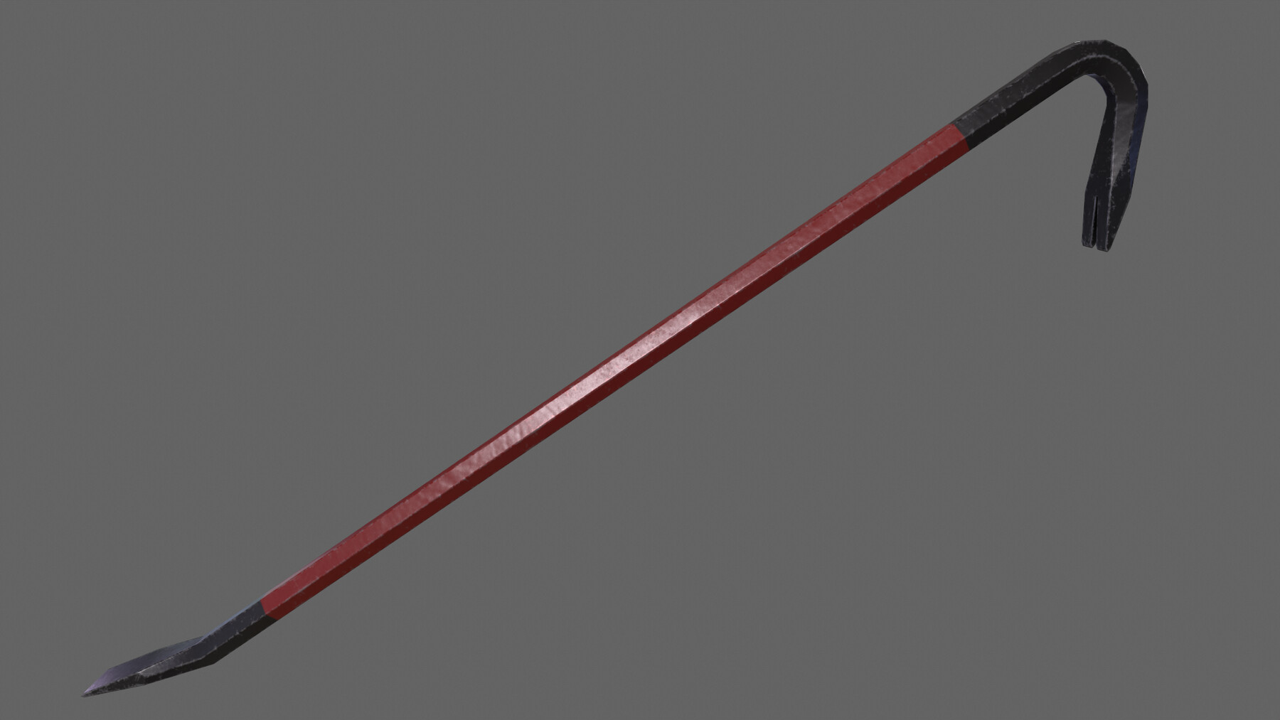 ArtStation - PBR Crowbar V3RedBlack | Game Assets
