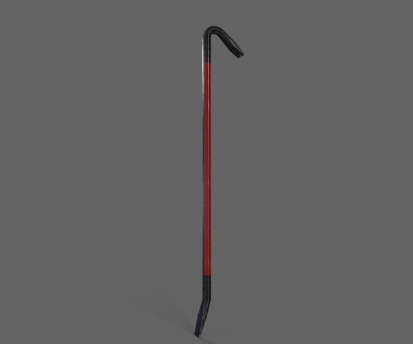 ArtStation - PBR Crowbar V3RedBlack | Game Assets