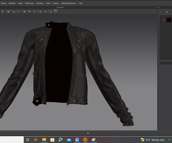ArtStation - Leather Jacket | Resources