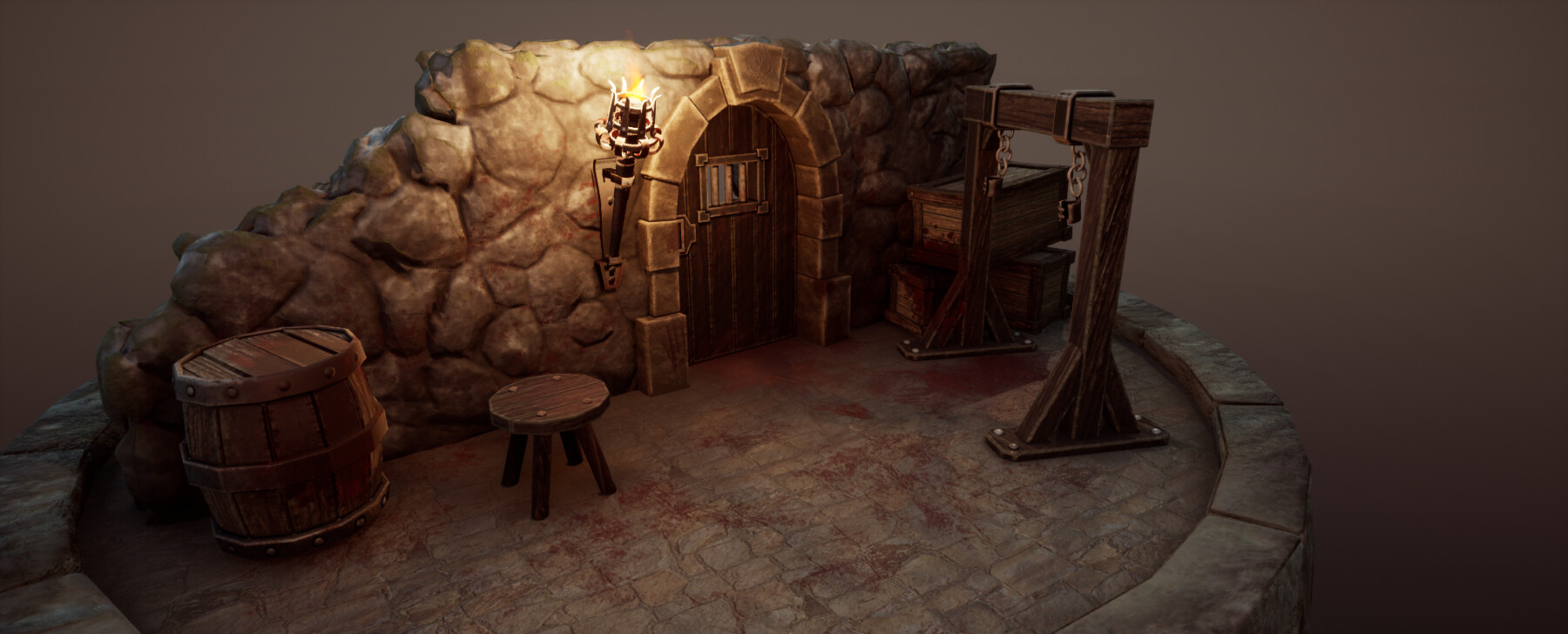 ArtStation - Stylized Skyrim Style Dungeon Scene Environment Blender & Unreal Engine 5 Pack ...