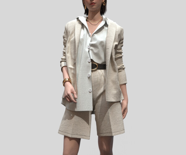 ArtStation - Realistic Women's Outfits | Resources