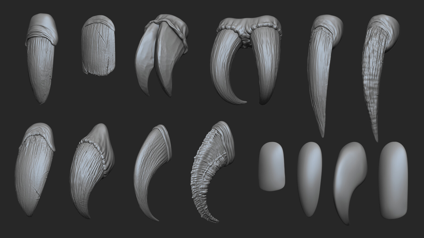 ArtStation - NAILS PACK vol.1 | Brushes