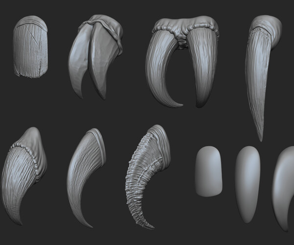 ArtStation - NAILS PACK vol.1 | Brushes