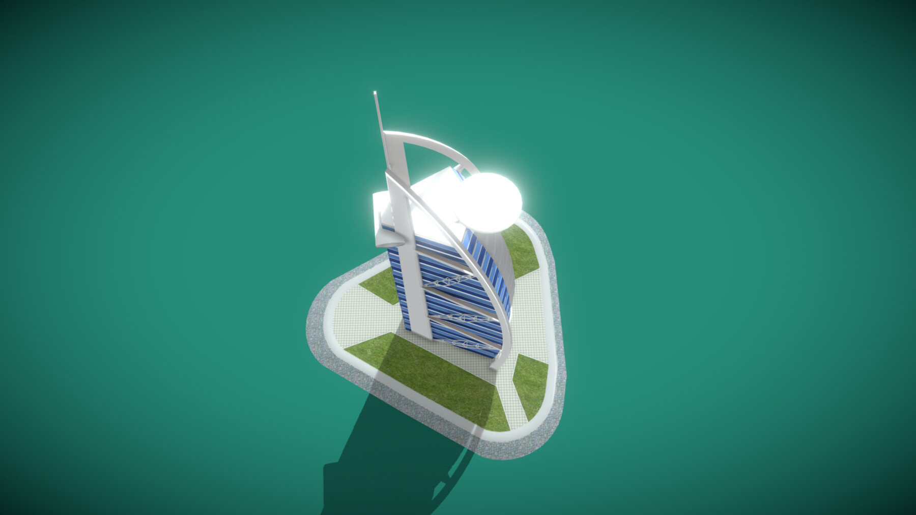 ArtStation - Burj Al Arab Hotel | Game Assets