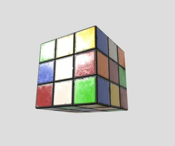 ArtStation - Rubik's Cube | Game Assets