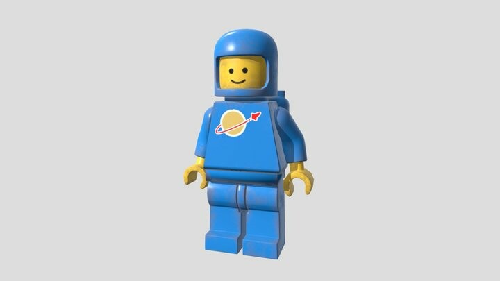 ArtStation - Vintage Space Lego Man | Resources