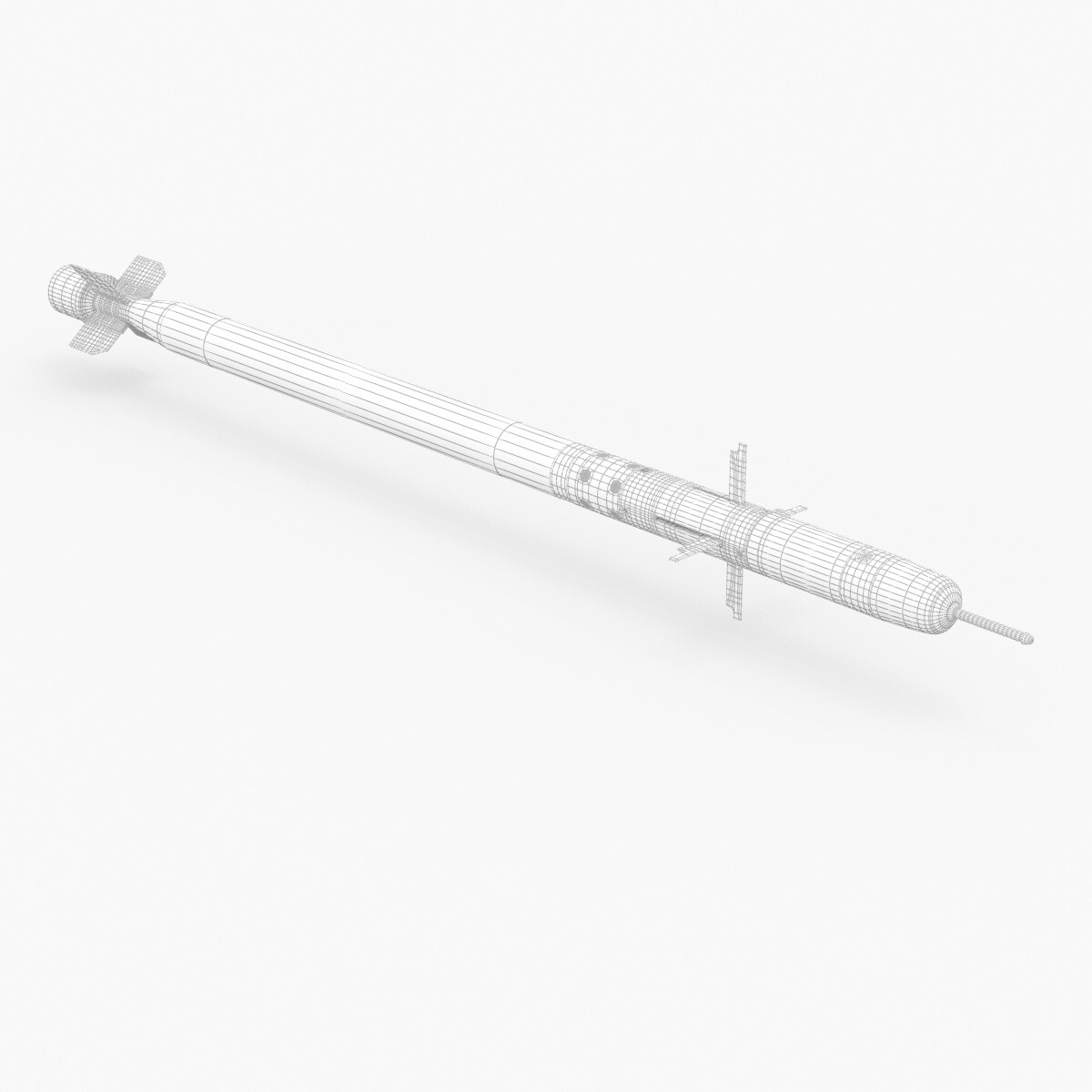 ArtStation - Missile Igla SA 18, Anti-Aircraft Missile 3D Model | Resources