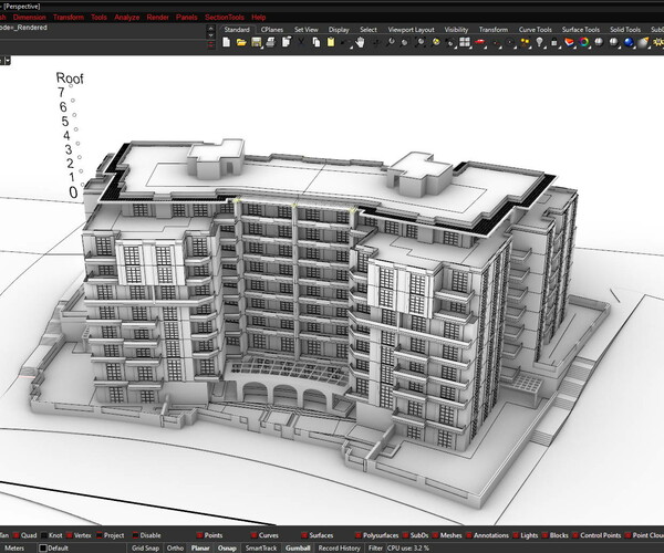ArtStation - Sonata Residence VIP Building Concept in Damascus City's ...