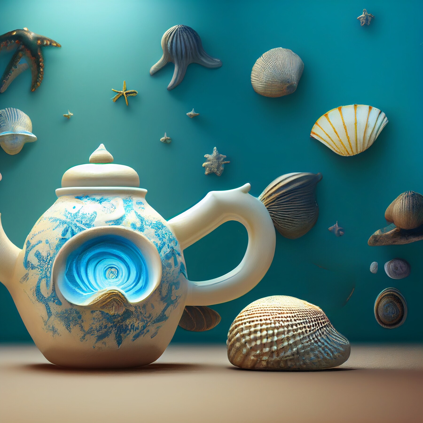 ArtStation - Tea by the Sea | Artworks