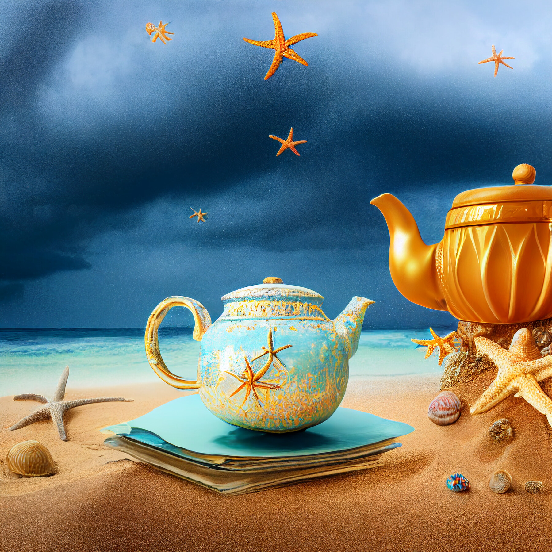 ArtStation - Tea by the Sea | Artworks