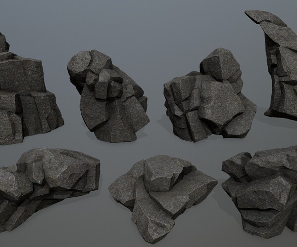 ArtStation - clif rocks | Game Assets