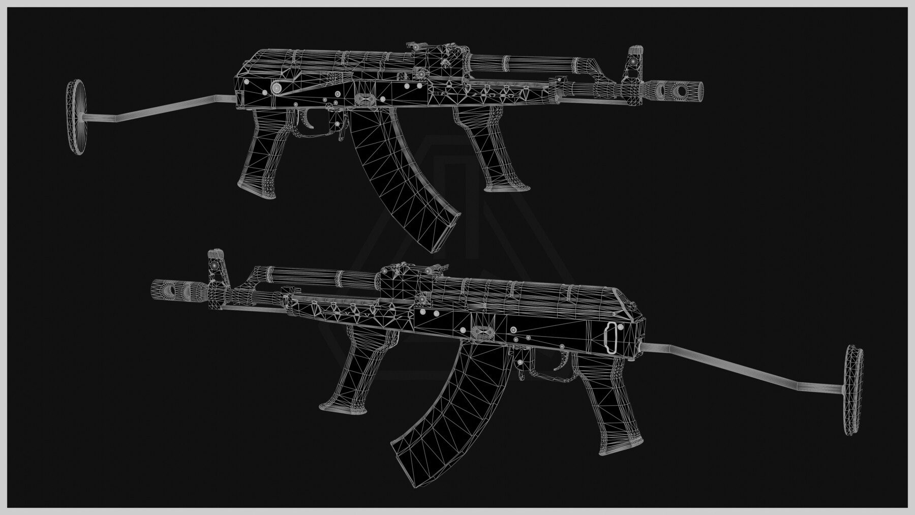 ArtStation - Hungarian AKs, AKM-63 - AMD-65 | Game Assets