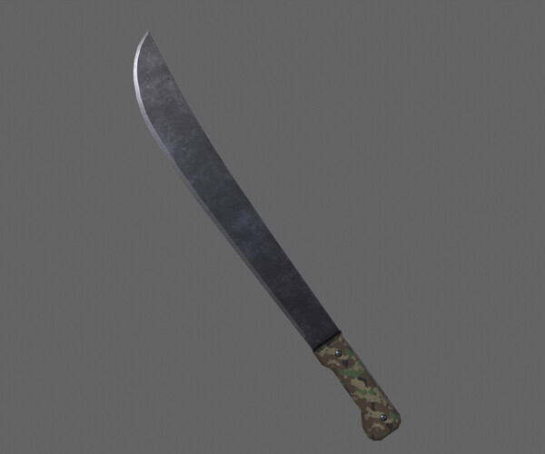 ArtStation - PBR Machete V1a | Game Assets