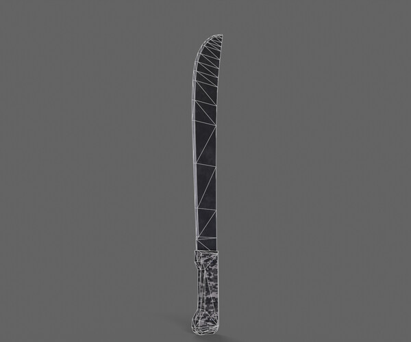 ArtStation - PBR Machete V1b | Game Assets