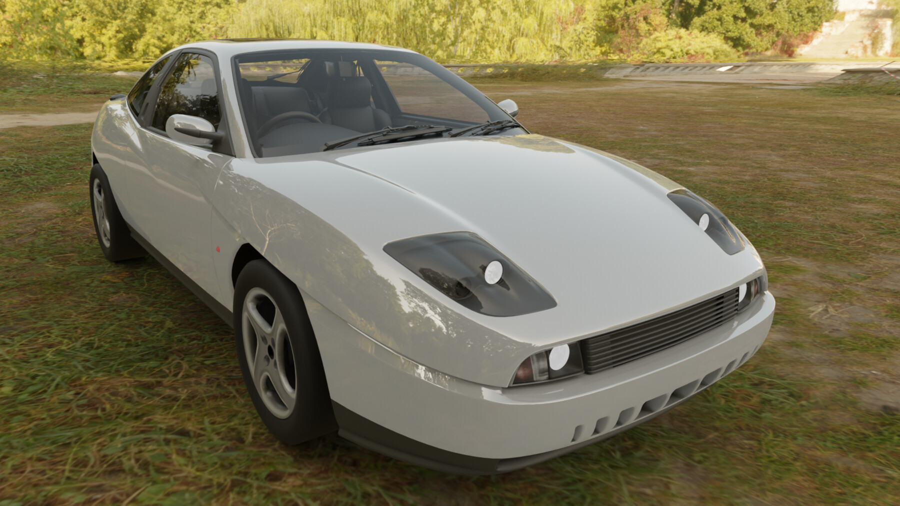 ArtStation - FIAT Coupe 2.0 20V Turbo with Engine Sounds | Resources