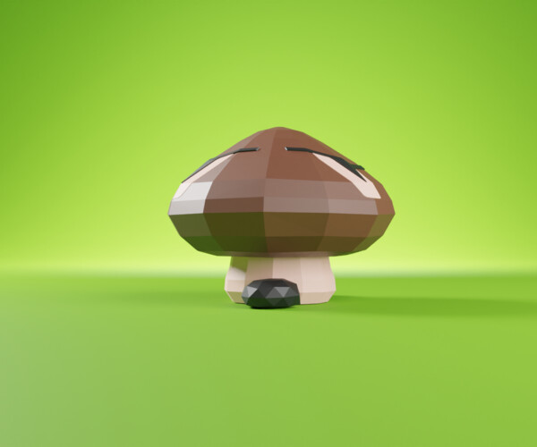 ArtStation - Goomba Super Mario Bros 3D Model | Resources