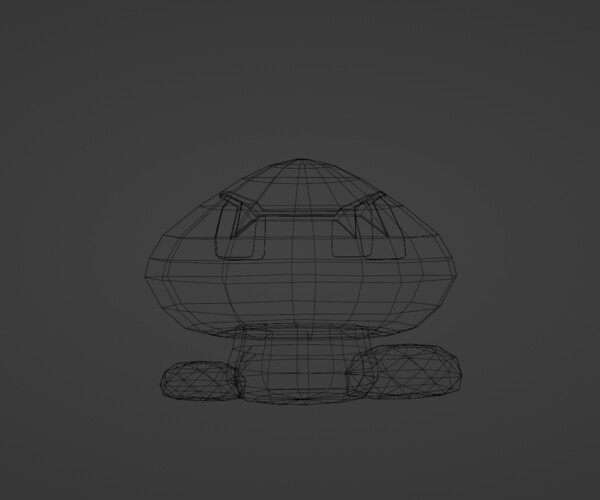 ArtStation - Goomba Super Mario Bros 3D Model | Resources