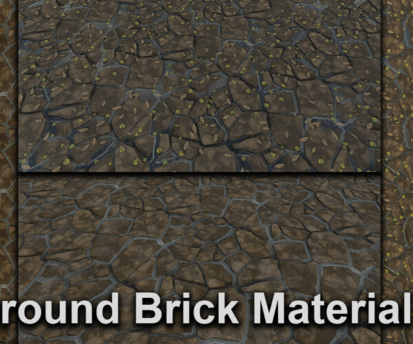 ArtStation - Ground Brick Material 7 | Resources