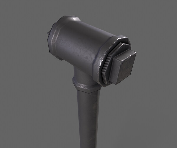 ArtStation - PBR Pipe Weapon V2c | Game Assets