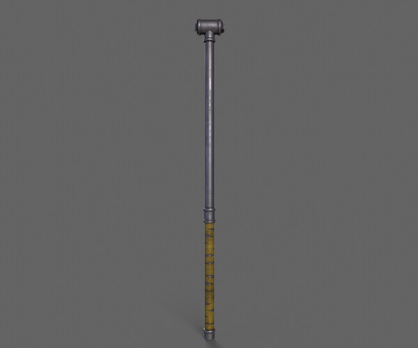 ArtStation - PBR Pipe Weapon V2f | Game Assets