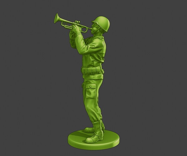 ArtStation - American soldier ww2 Trumpet A15 | Resources