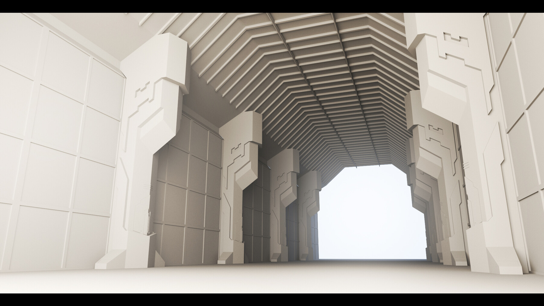 ArtStation - 3 Sci-Fi Cabins & A Corridor- High detail 3d models | Resources