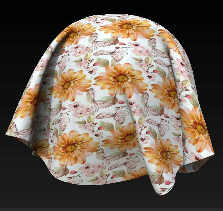 ArtStation - 10 Fabric Patterns Seamless and Tileable Vol. 7 | Game Assets