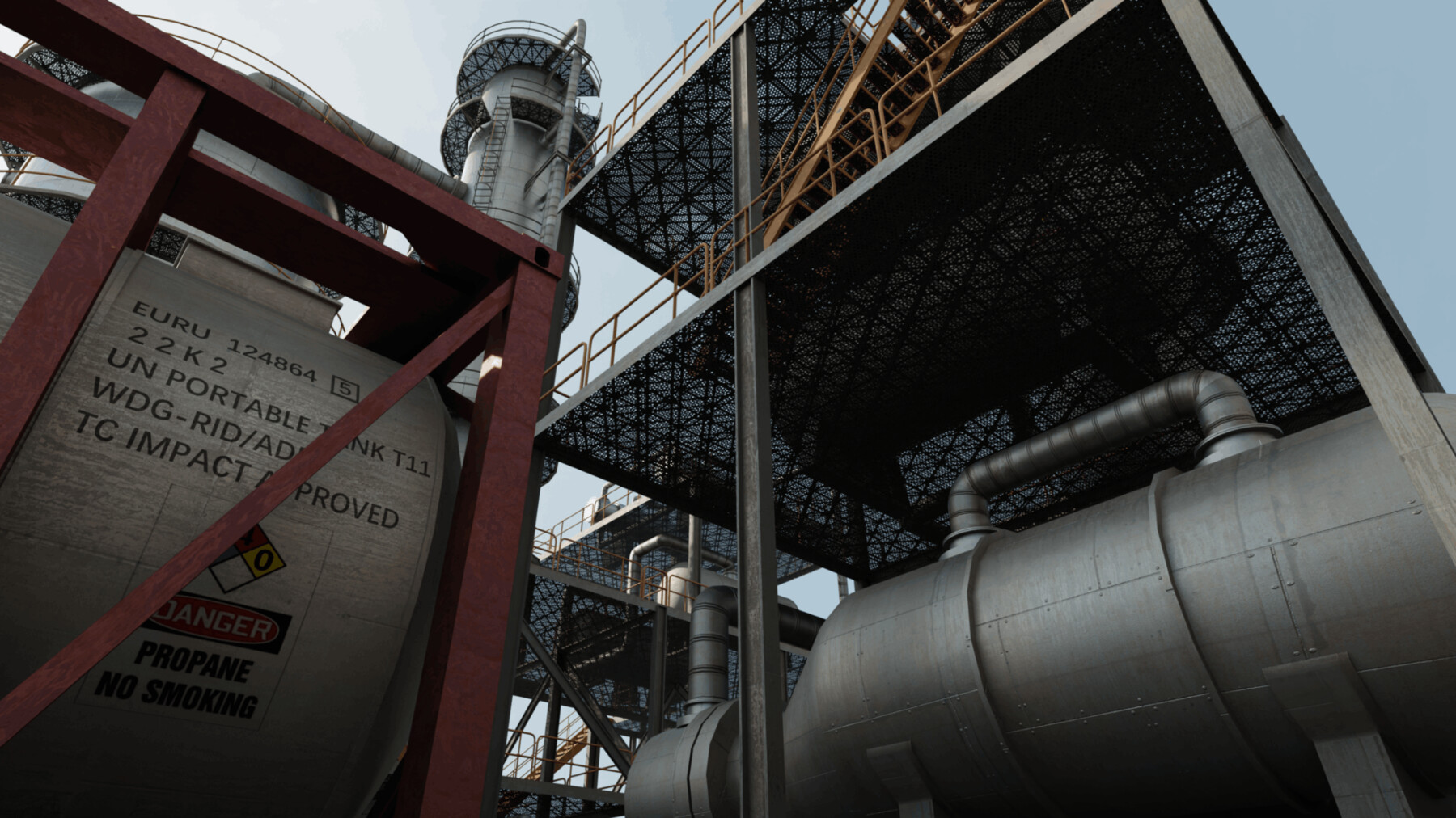 ArtStation - Refinery Unit Scene | Game Assets