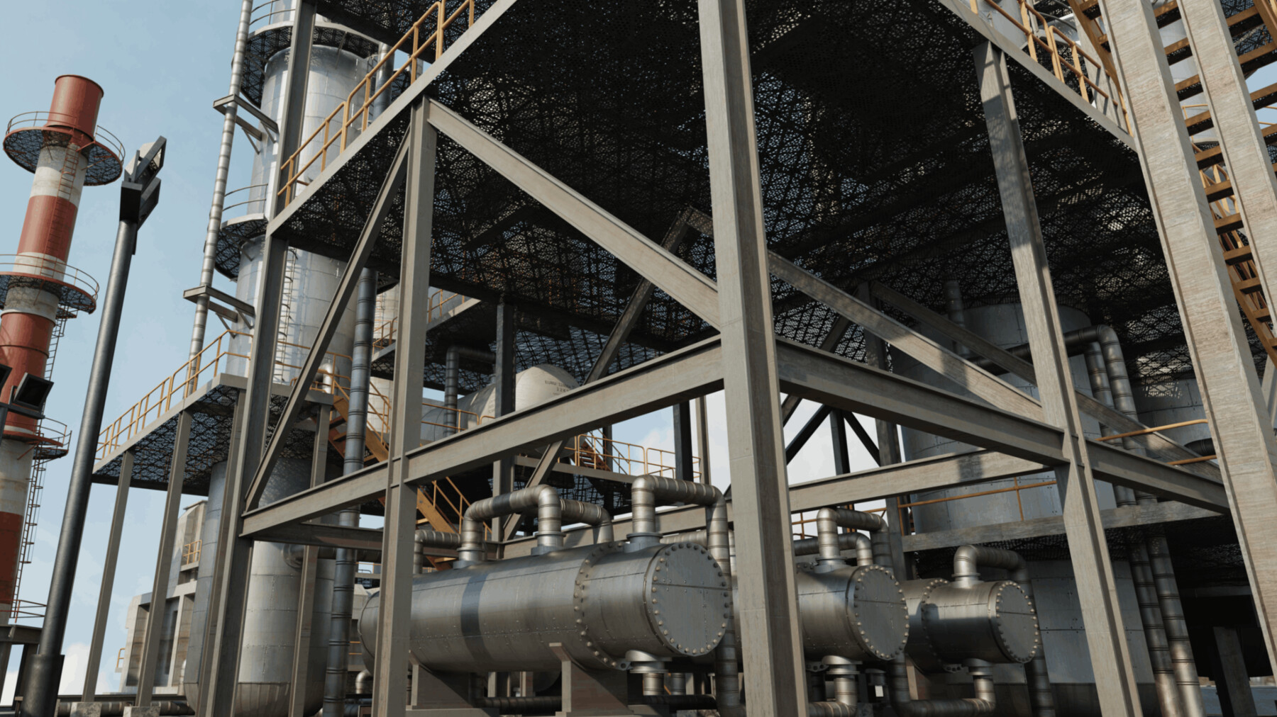 ArtStation - Refinery Unit Scene | Game Assets