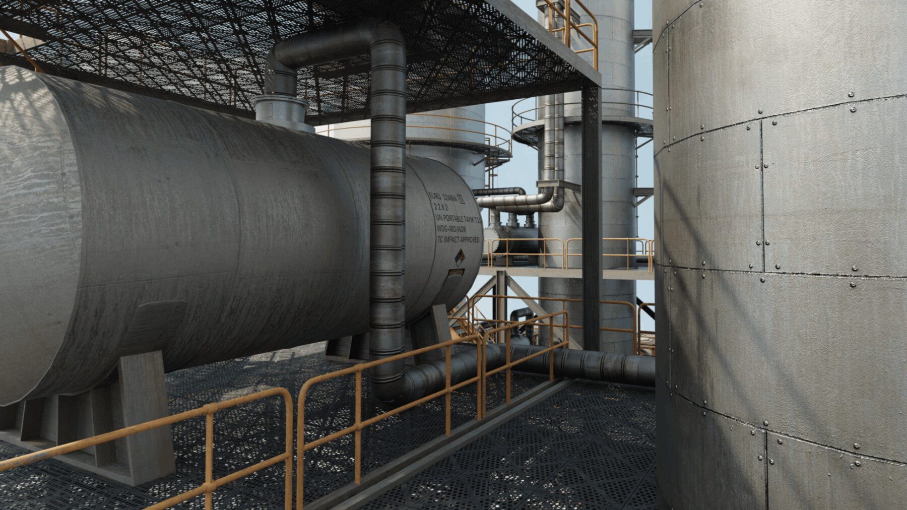 ArtStation - Refinery Unit Scene | Game Assets