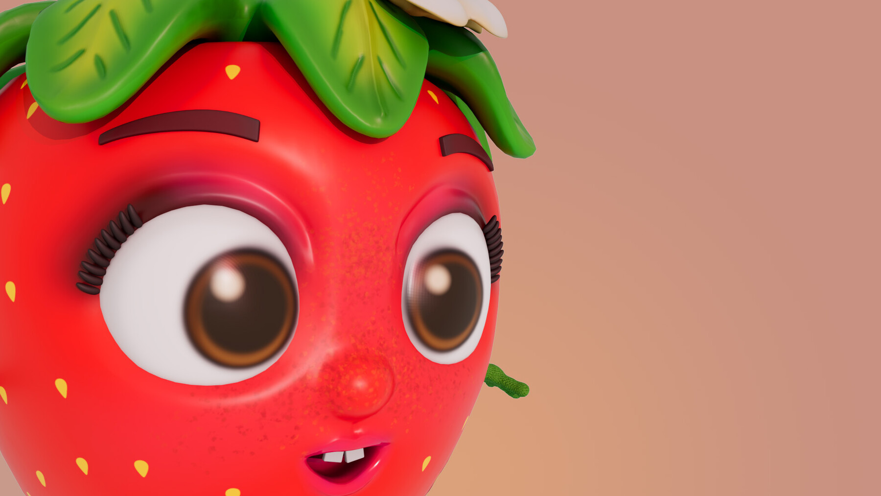 ArtStation - strawberry cartoon | Game Assets