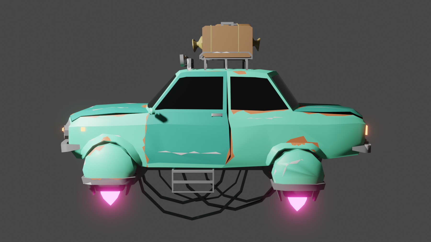 ArtStation - 3D Sci-Fi Car | Game Assets