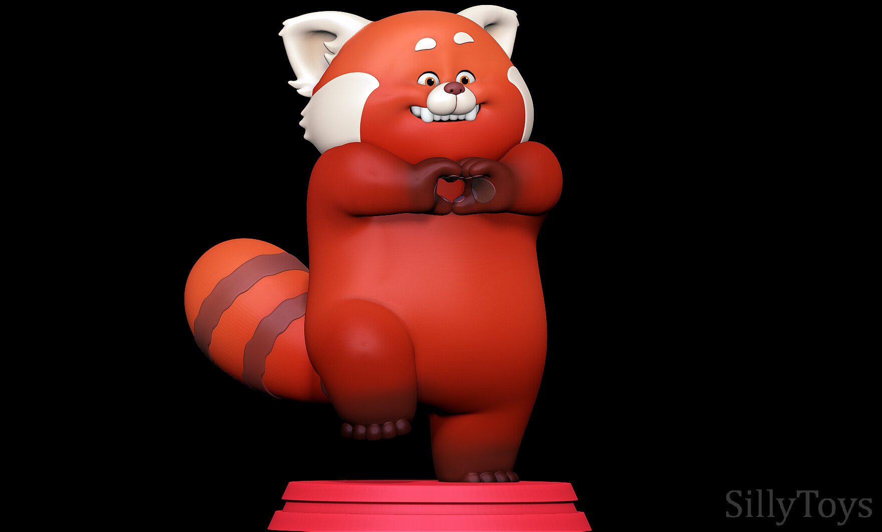 ArtStation - Meilin Lee - Turning Red 3D print model | Resources