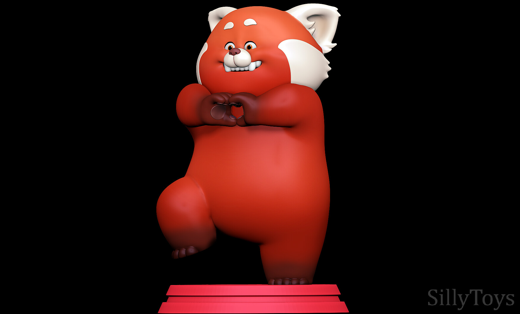 ArtStation - Meilin Lee - Turning Red 3D print model | Resources