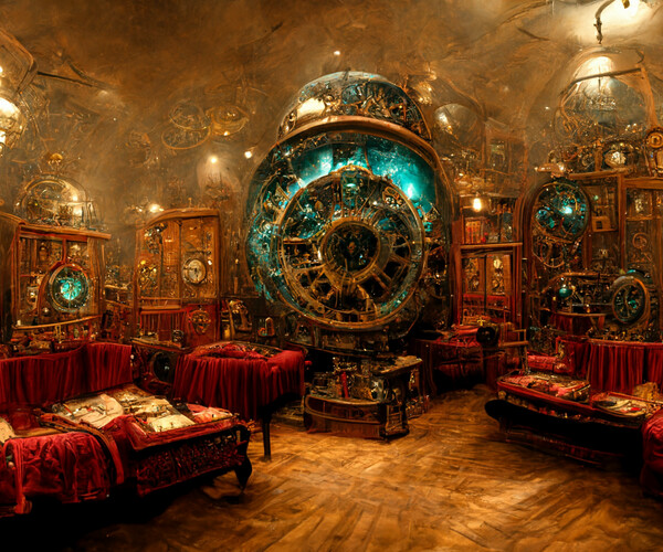 ArtStation - The time machine | Artworks