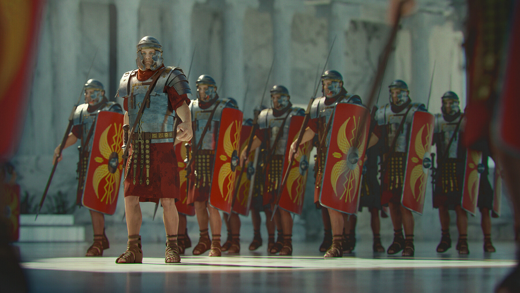 ArtStation - Roman Legionaries - 3D models | Resources