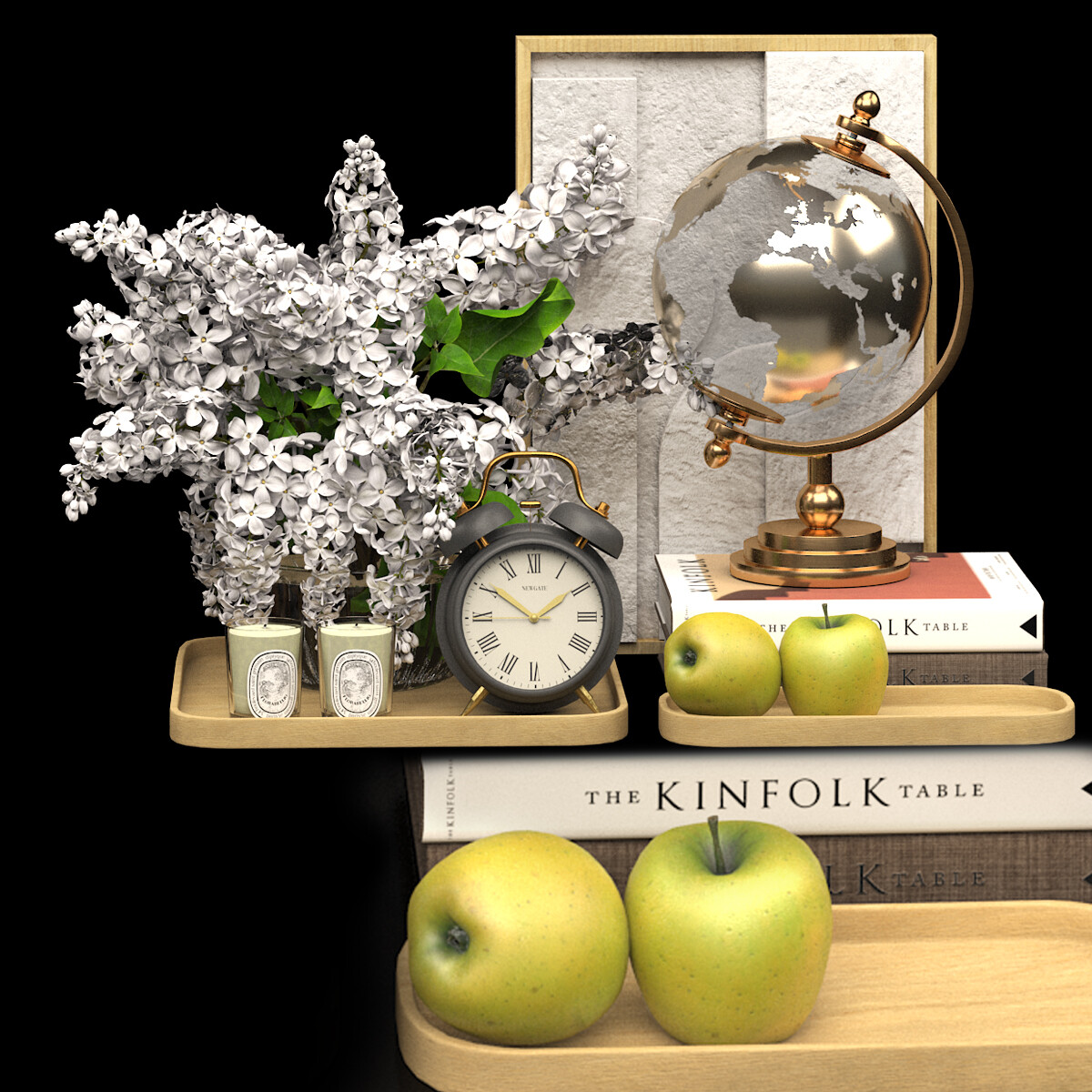 ArtStation - decorative set 01 | Resources