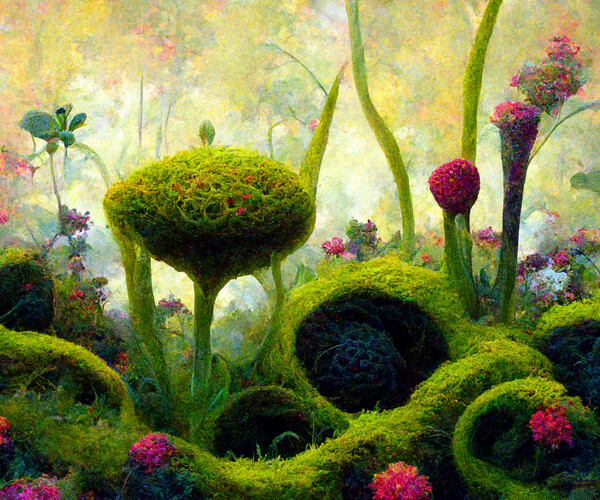 ArtStation - Alien garden 01 | Artworks