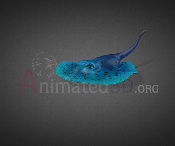 ArtStation - Ray Fish-Attack | Game Assets