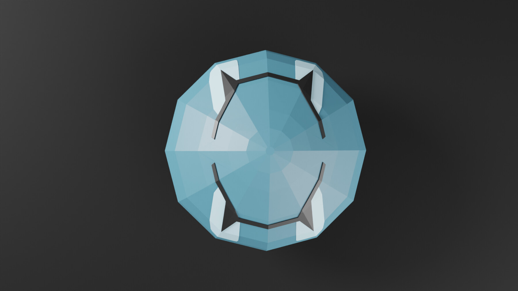 ArtStation - Blue Goomba Super Mario Bros Low Poly 3D Model | Game Assets