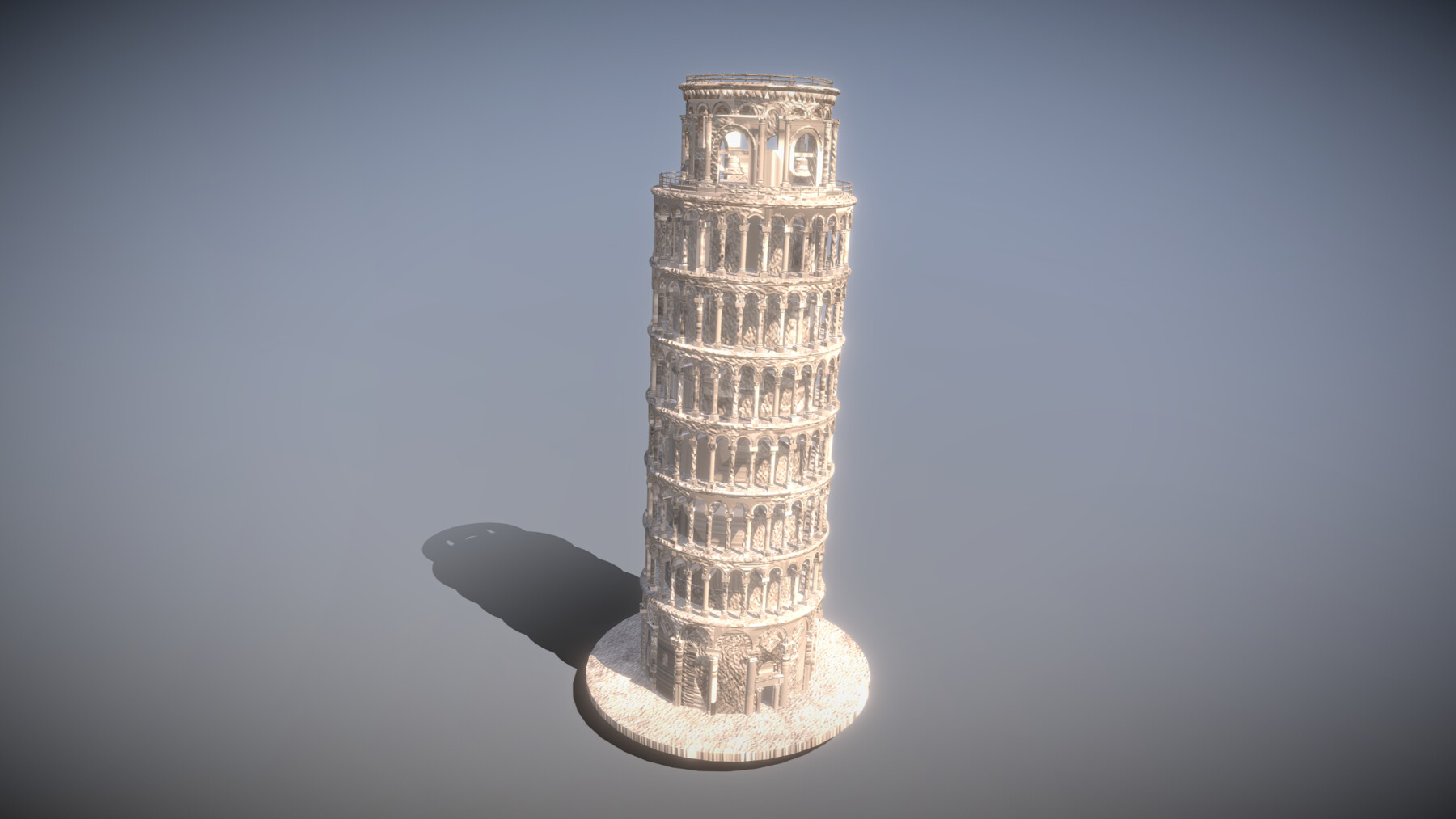 ArtStation - The Leaning Tower of Pisa | Game Assets