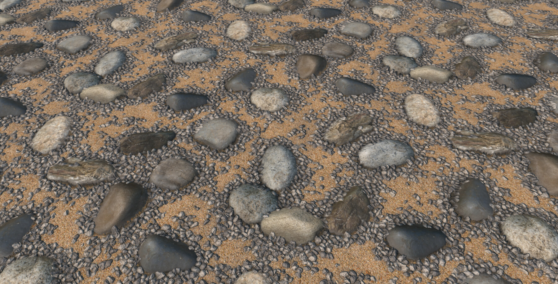 ArtStation - Ground Stone Material | Game Assets