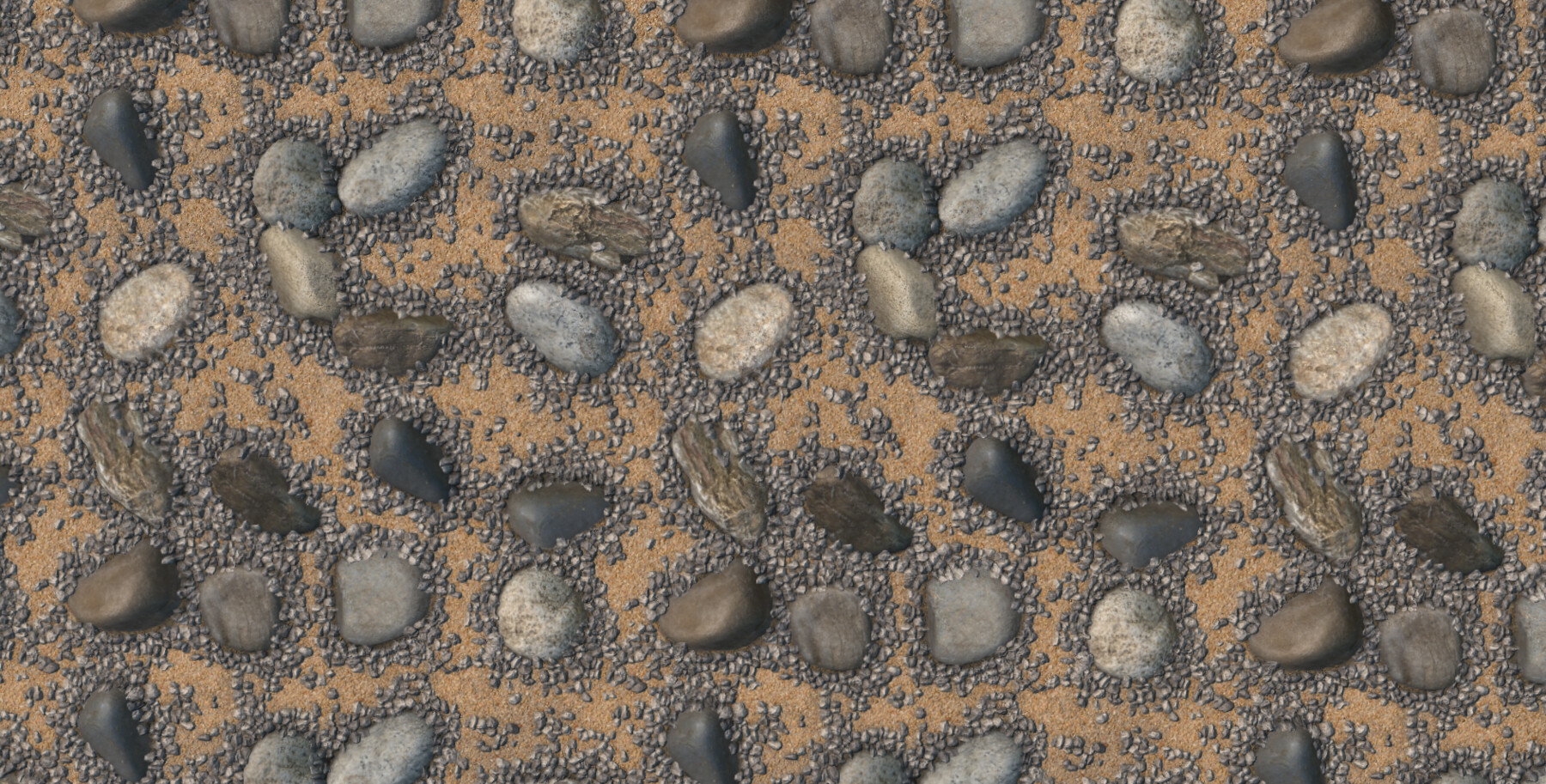 ArtStation - Ground Stone Material | Game Assets