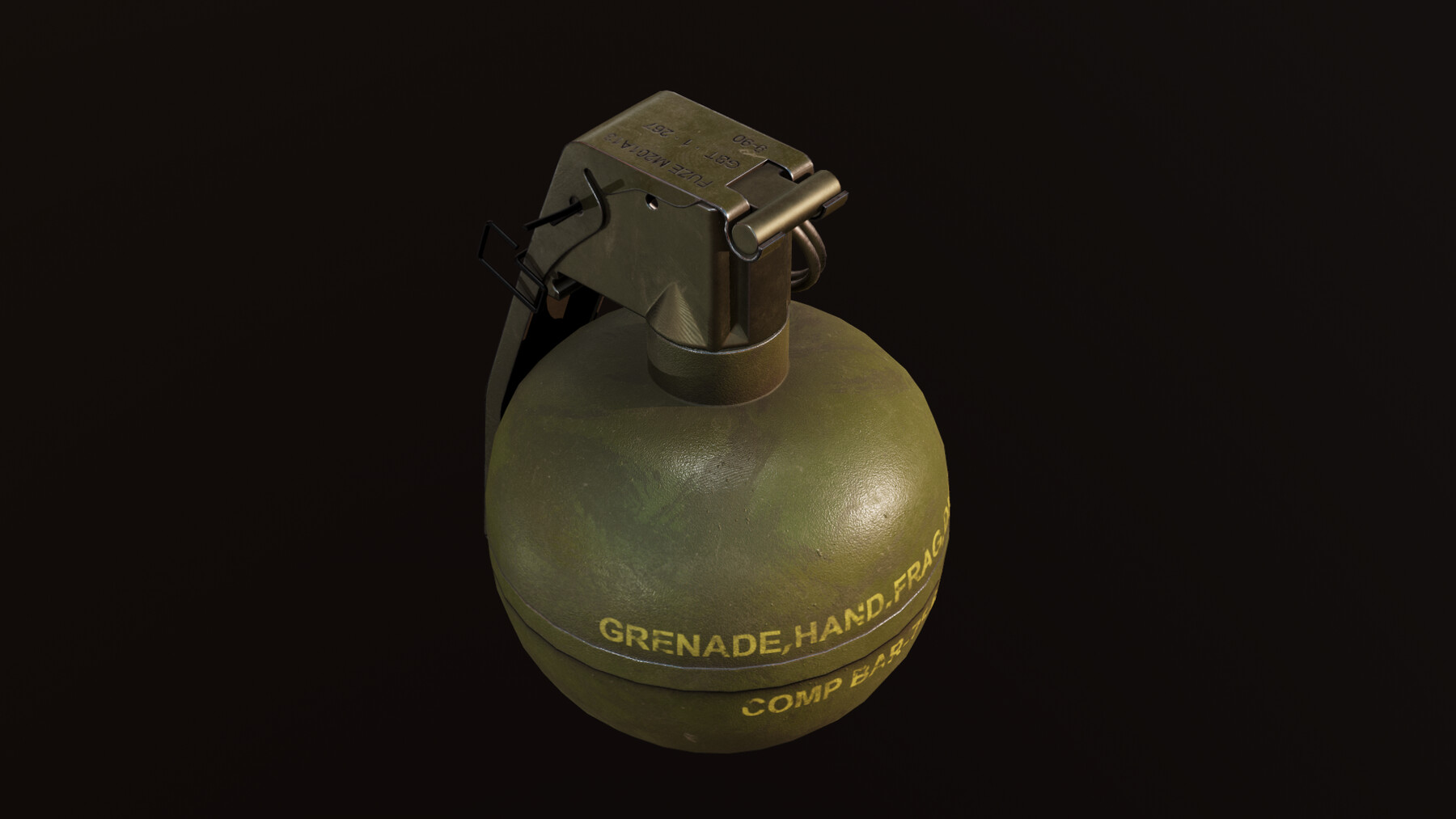 ArtStation - Stun Grenade & HE Grenade | Game Assets