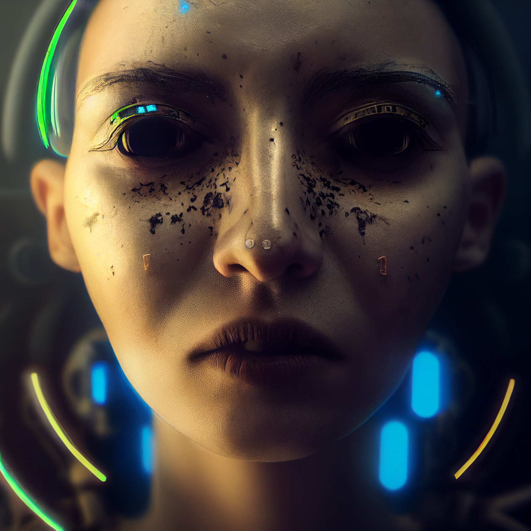 ArtStation - Cyberpunk character, beautiful girl. | Artworks