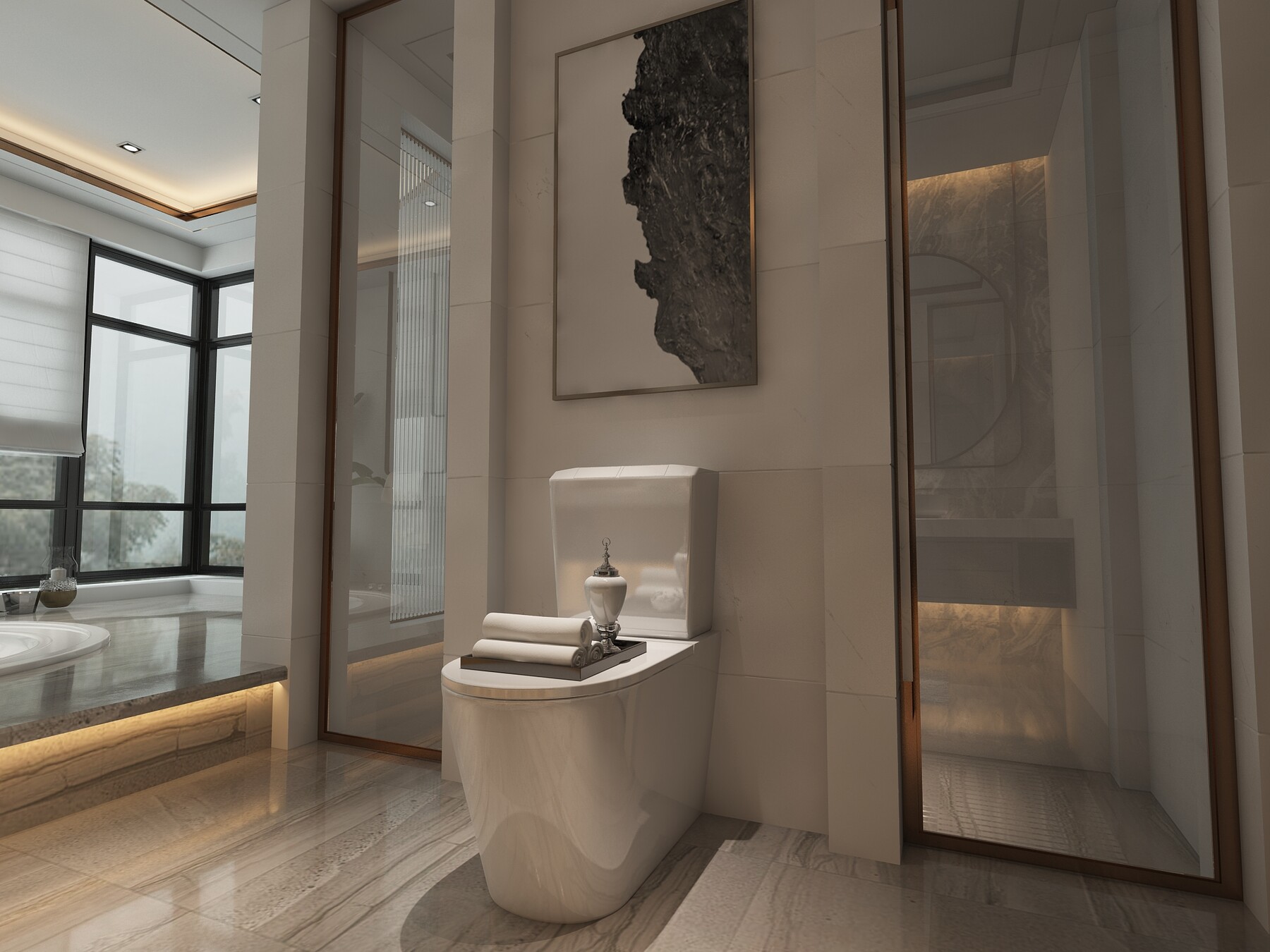 ArtStation - Modern Bathroom - 050 | Resources