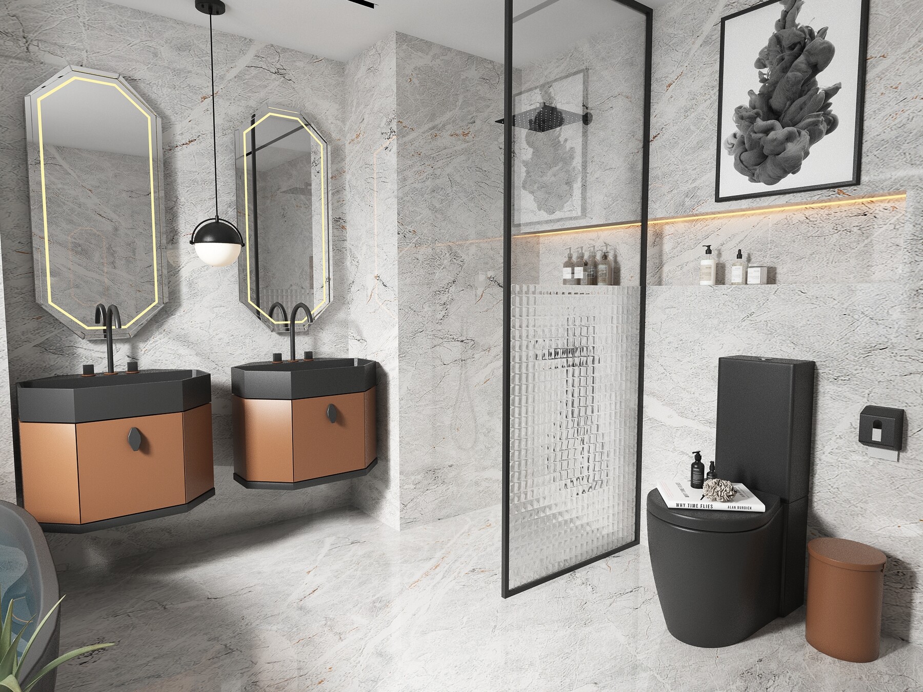 ArtStation - Modern Bathroom - 055 | Resources