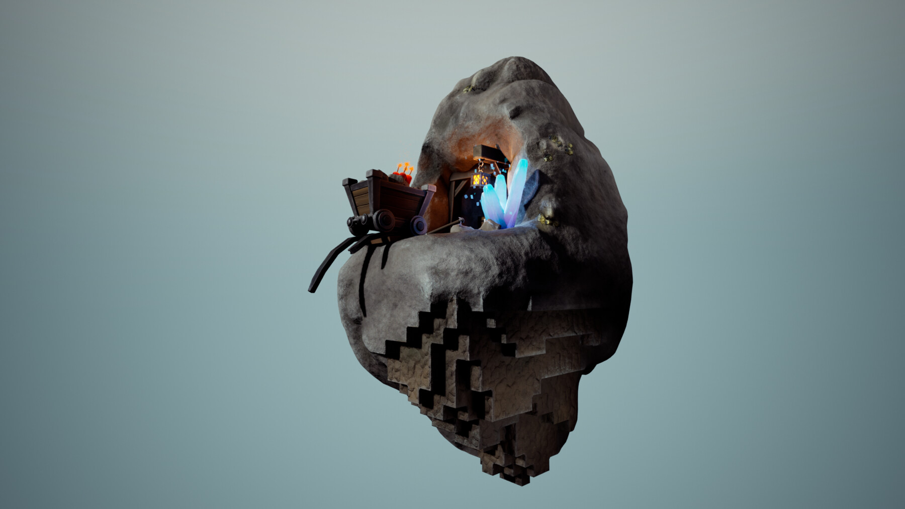 ArtStation - Blender 3 | Unreal Engine 5 | Minecraft | Fan Art | Scene ...