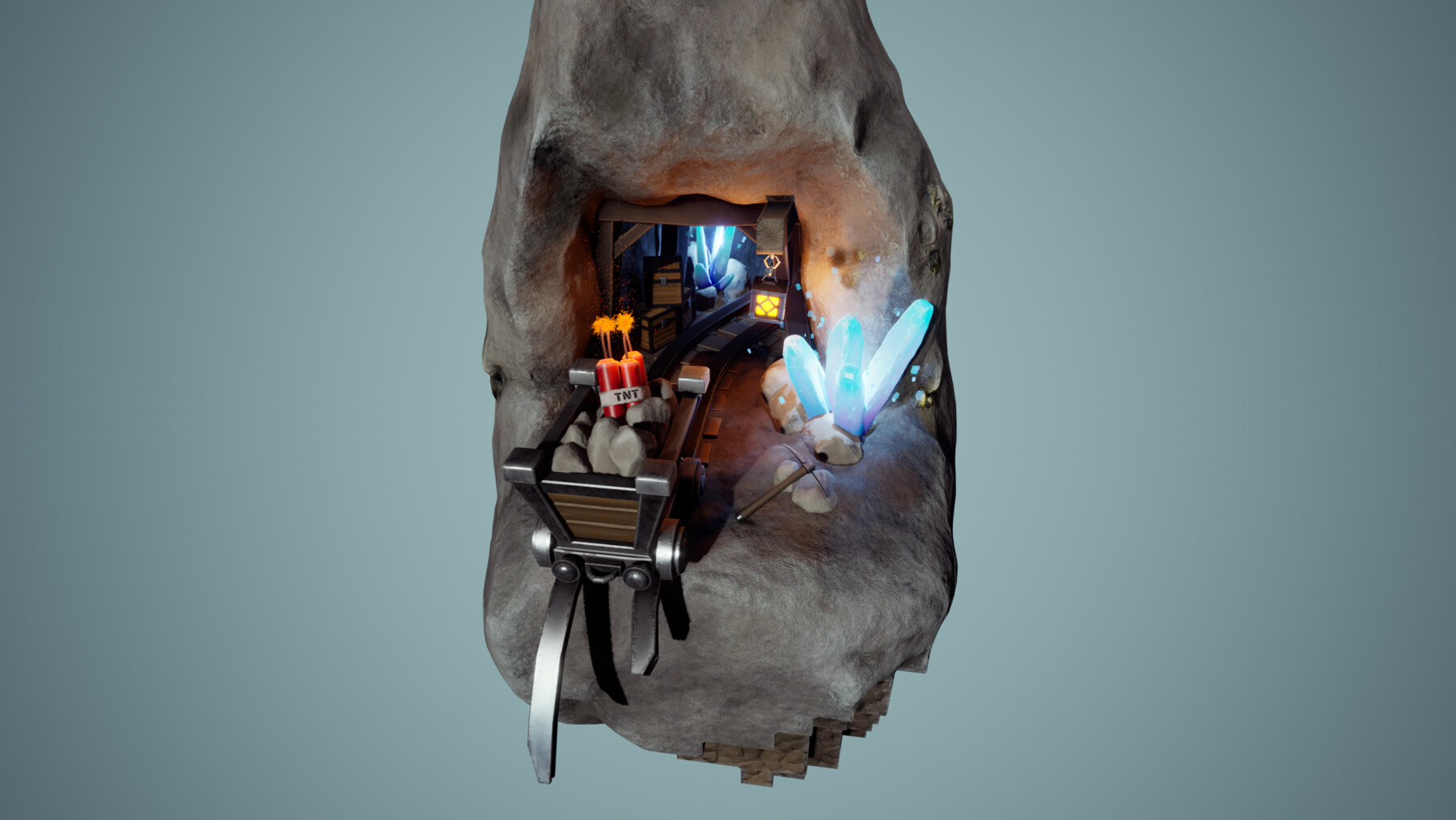 ArtStation - Blender 3 | Unreal Engine 5 | Minecraft | Fan Art | Scene ...